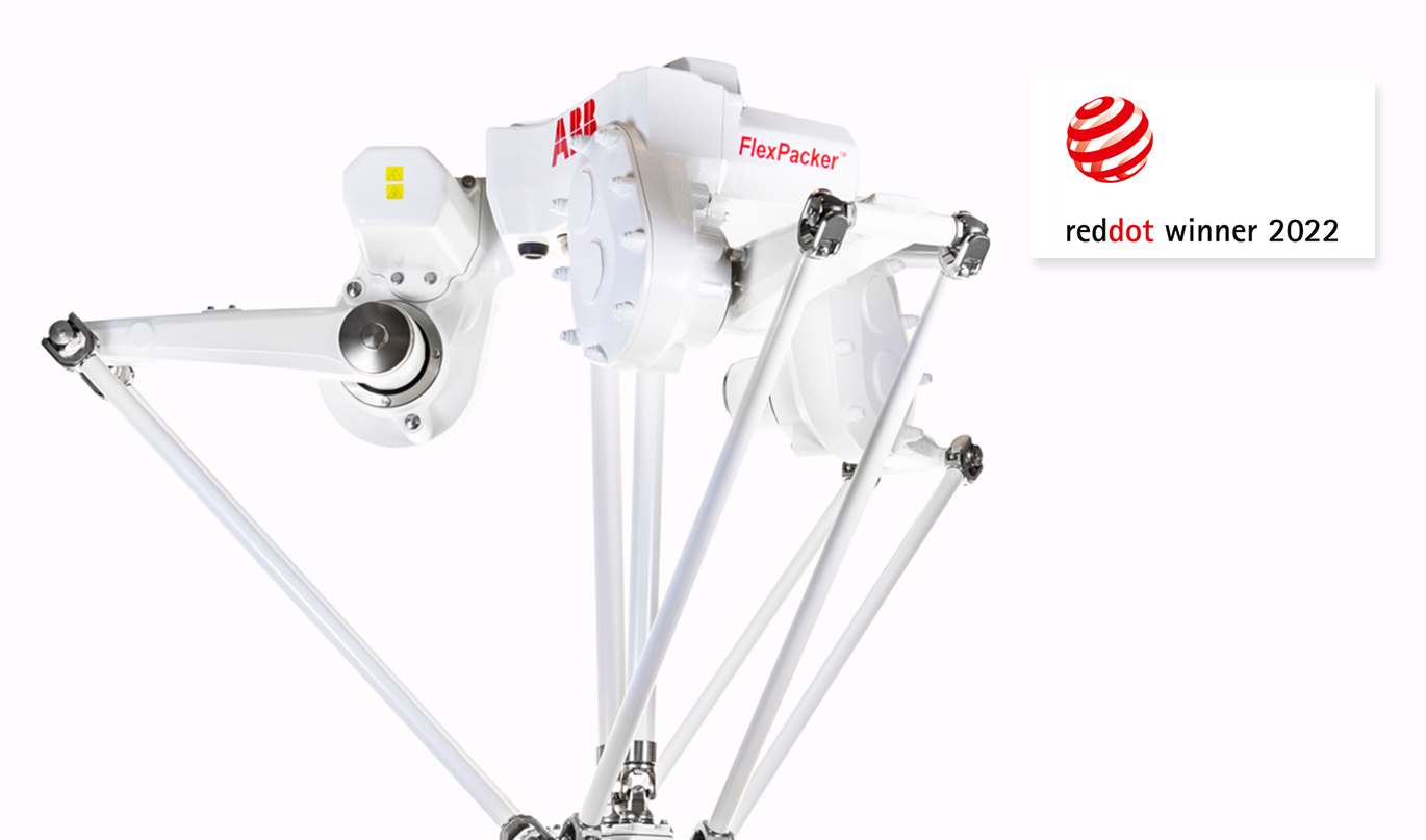 ABB’s FlexPacker Delta Robot Clinches Red Dot Award | AEI