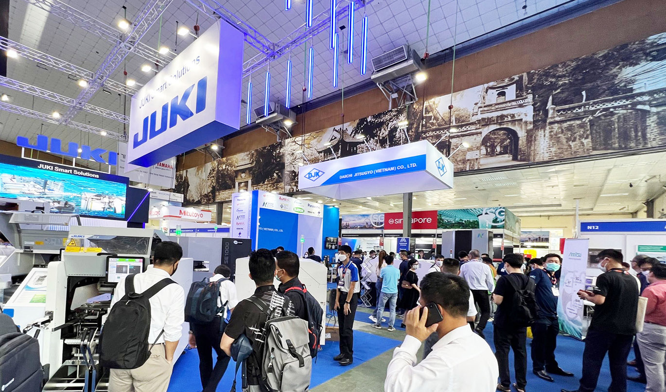 JUKI Showcases Latest Mounting Solutions in Vietnam, India Shows | AEI