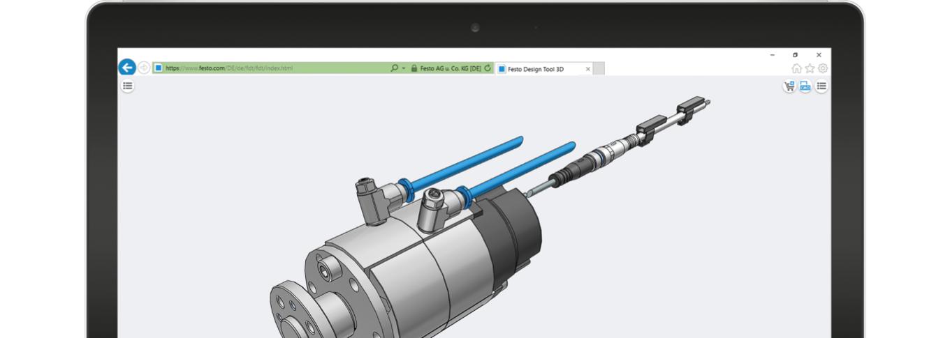 Festo Pitches Online 3D CAD Configurator for Actuators | AEI