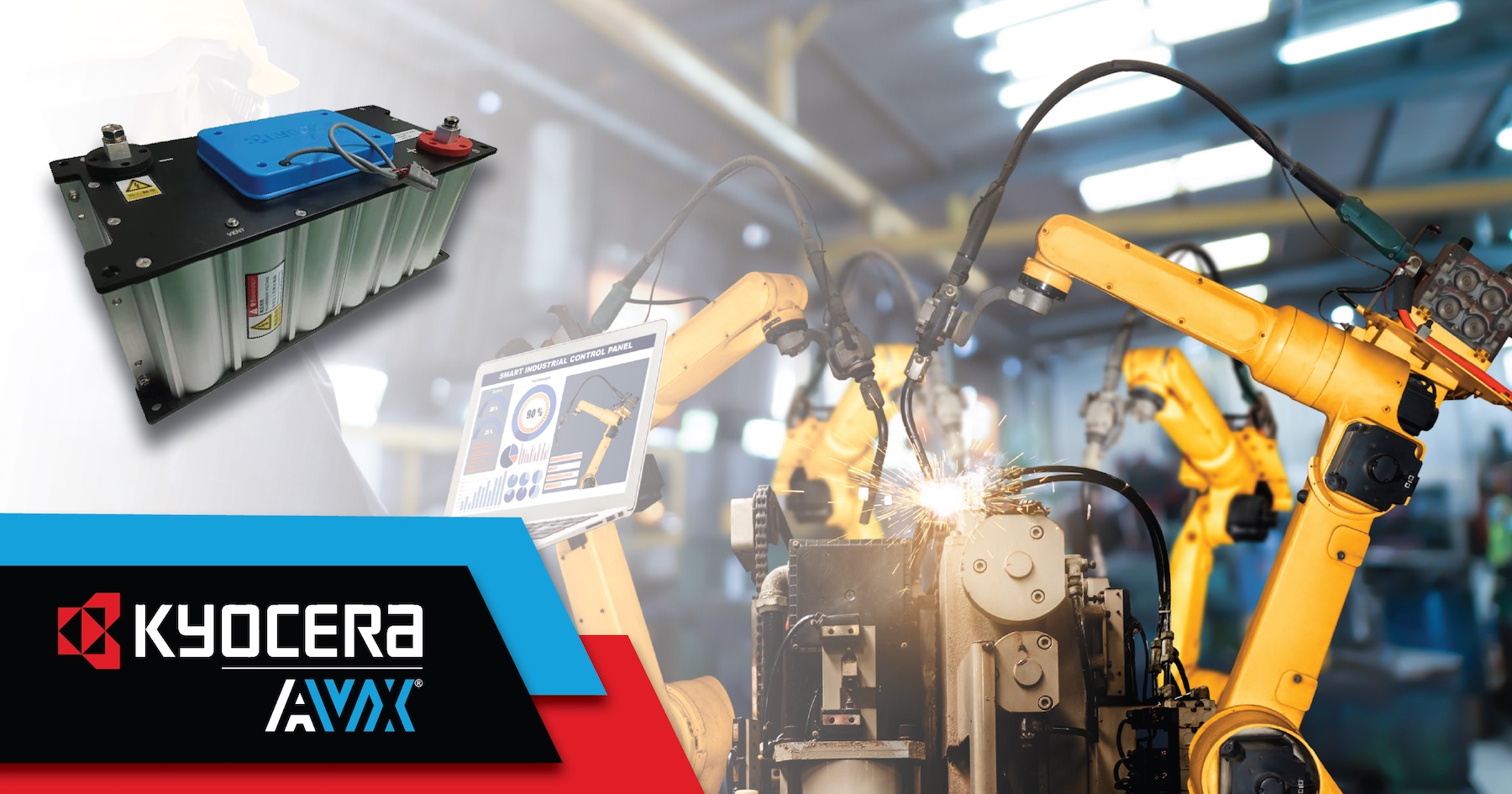 KYOCERA AVX Releases New Series-Connected Supercapacitor Modules | AEI