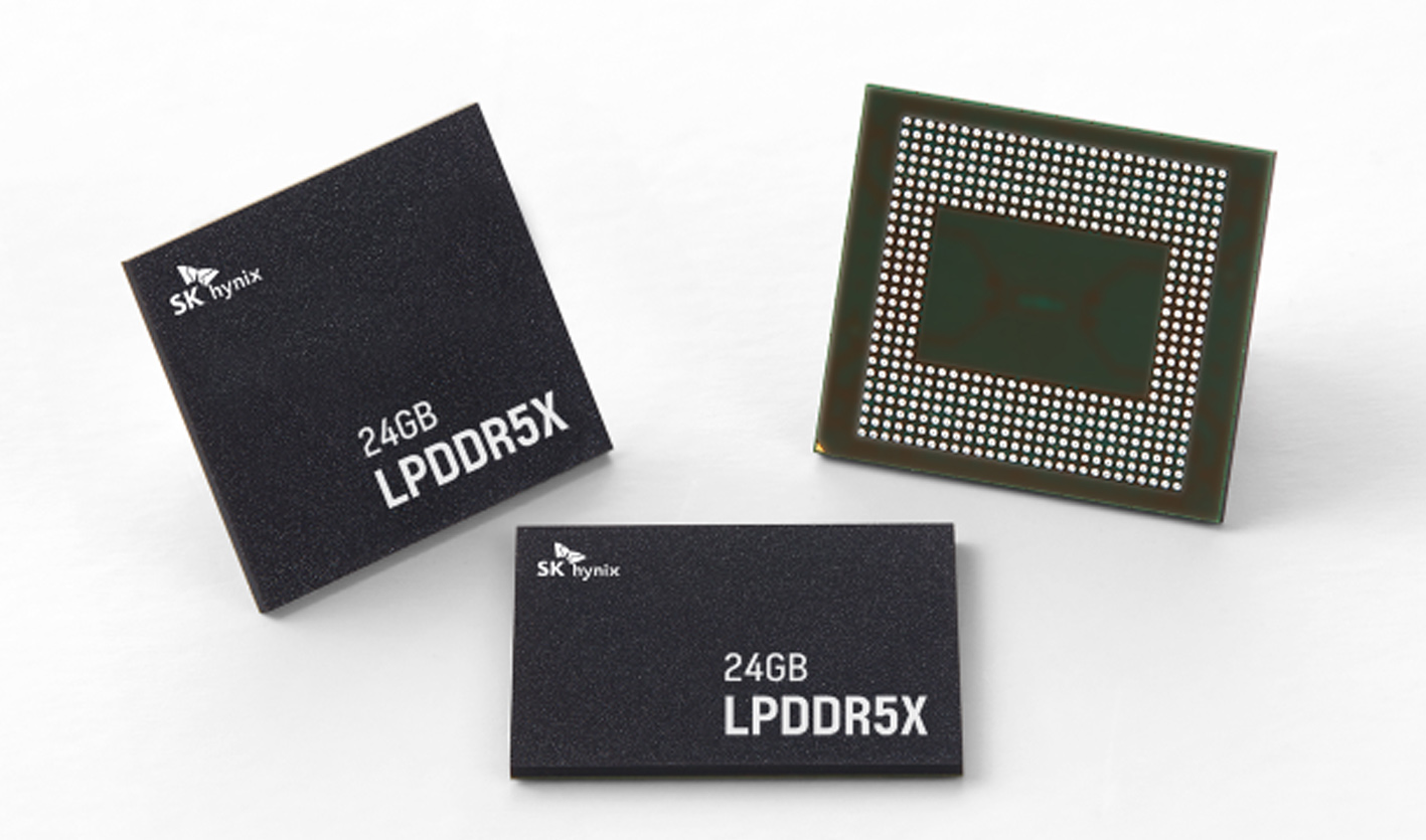 SK hynix Starts Mass Production of First 24GB LPDDR5X DRAM | AEI