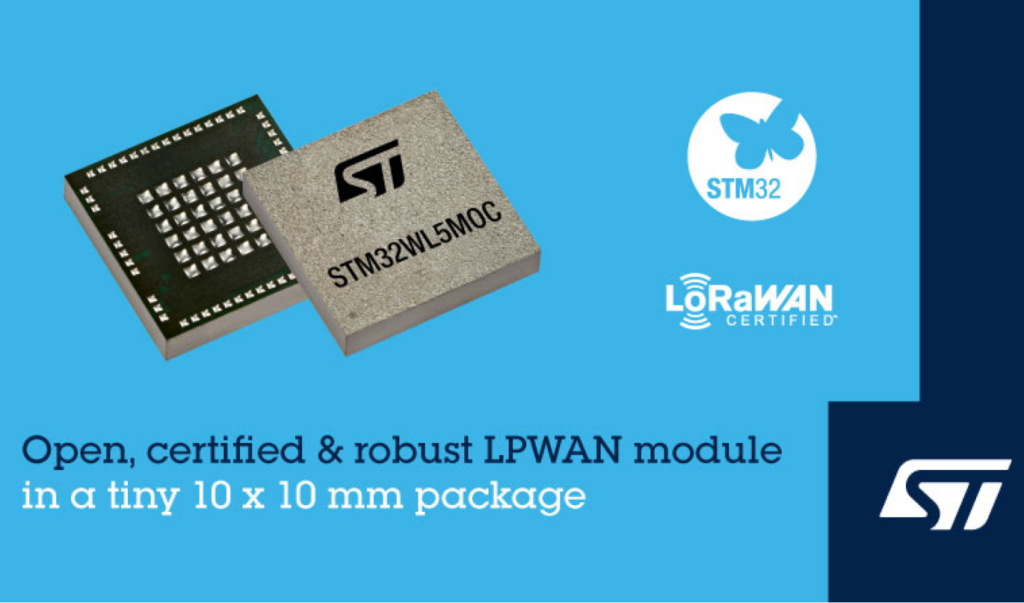 ST’s New Module Simplifies Long-Range IoT Connectivity | AEI